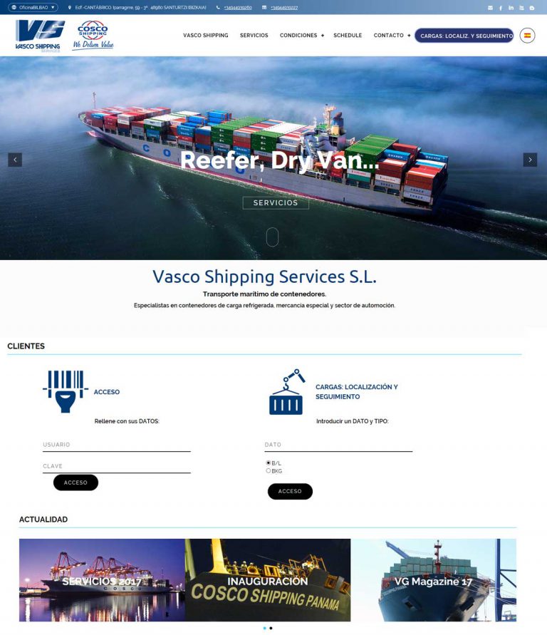 Vasco Shipping Services – emaginarte
